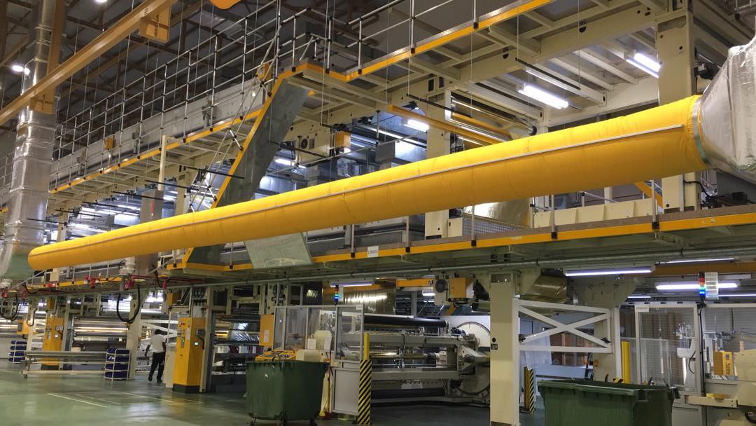 Fabric ducting & diffusers - Fabric Duct - Prihoda Singapore